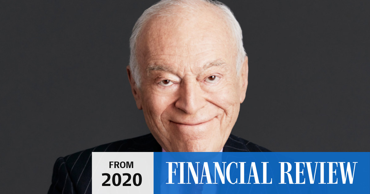 Leonard Lauder's new book, The Company I Keep: My Life In Beauty, tells ...