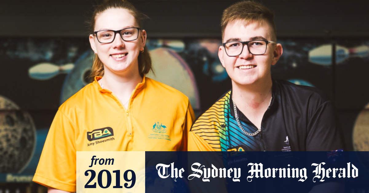 Canberra ten-pin bowling power couple Amy Shoesmith and Kyle Annetts