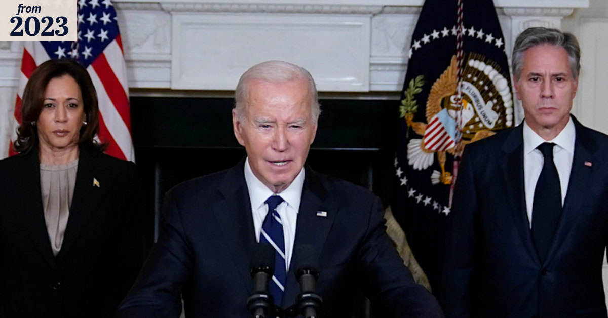 Hamas Israel: Joe Biden condemns evil of Hamas attack, vows support for ...