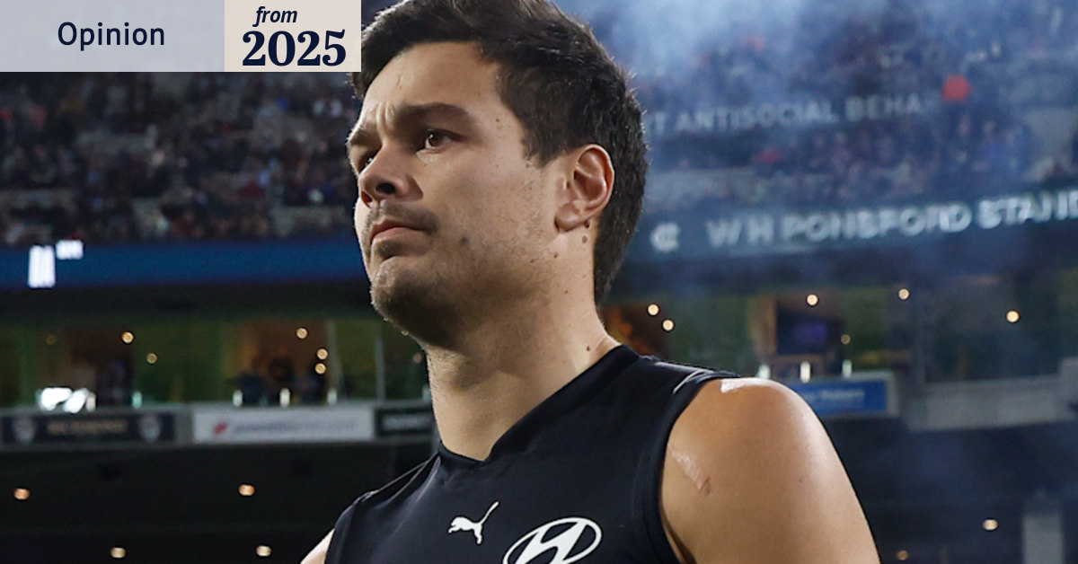 AFL 2025: Jake Niall on why he can’t cop the thought of Carlton Blues ...