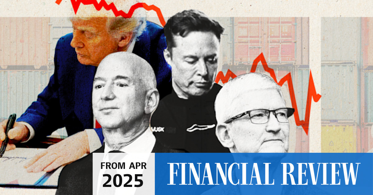 Trump tariffs: Tech bros such as Tim Cook and Mark Zuckerberg left ...