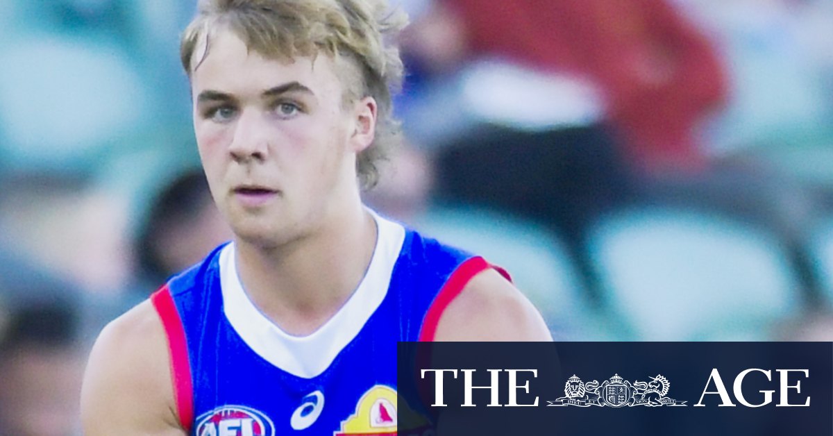 AFL 2024: Praise heaped on youngster Ryley Sanders, as Western Bulldogs ...