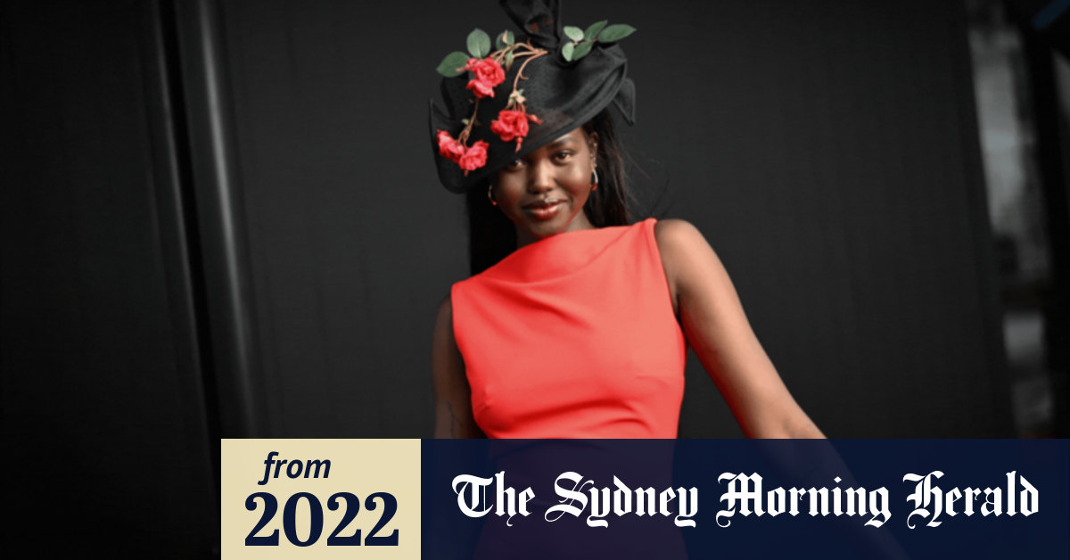 Model Adut Akech announces engagement to partner Samuel Elkhier at ...