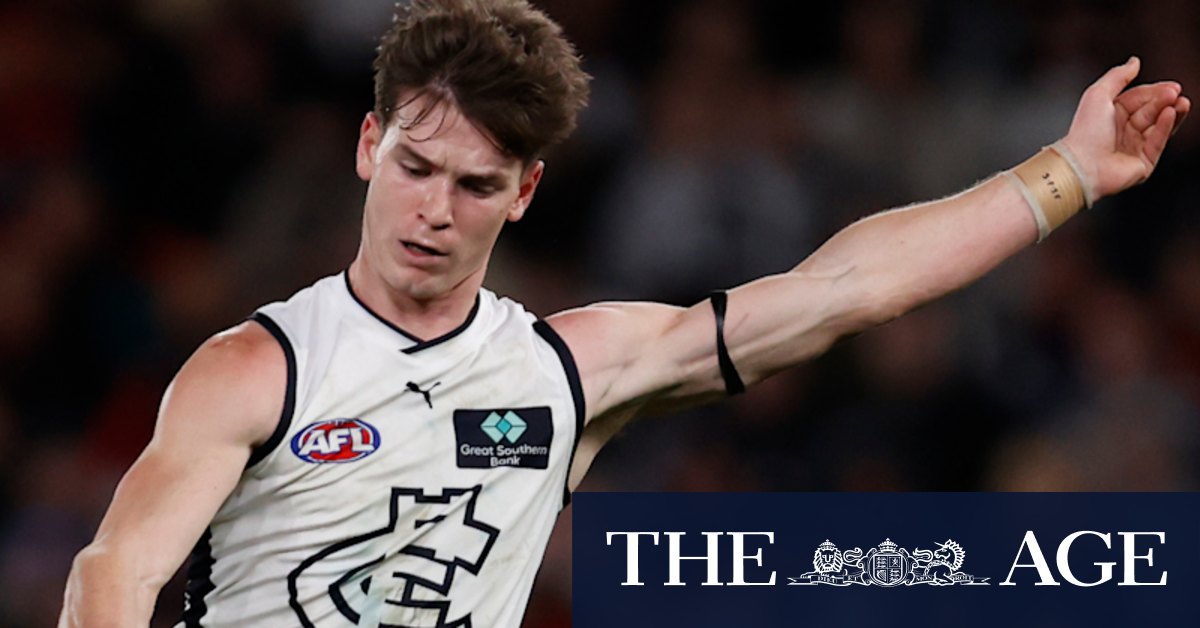 AFL 2023: Carlton Blues select Marc Pittonet for elimination final ...