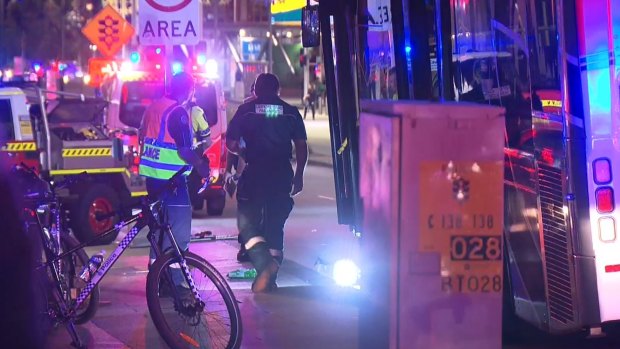 Woman rushed to hospital after being hit by Transperth bus
