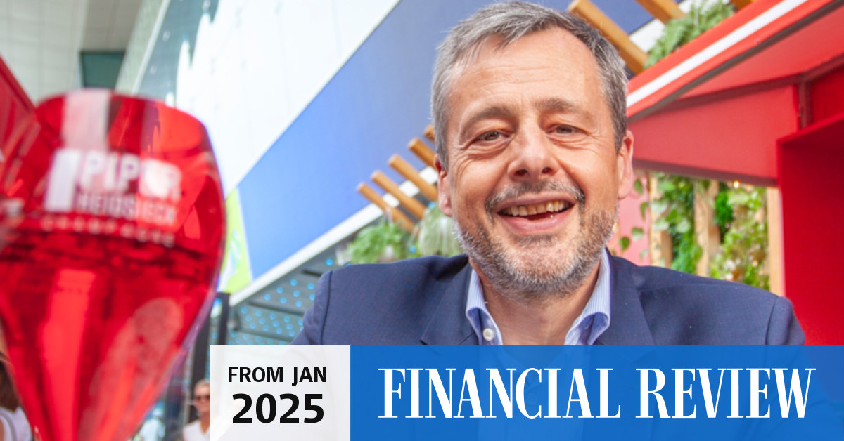 Australian Open 2025: Champagne house Piper-Heidsieck chief executive ...