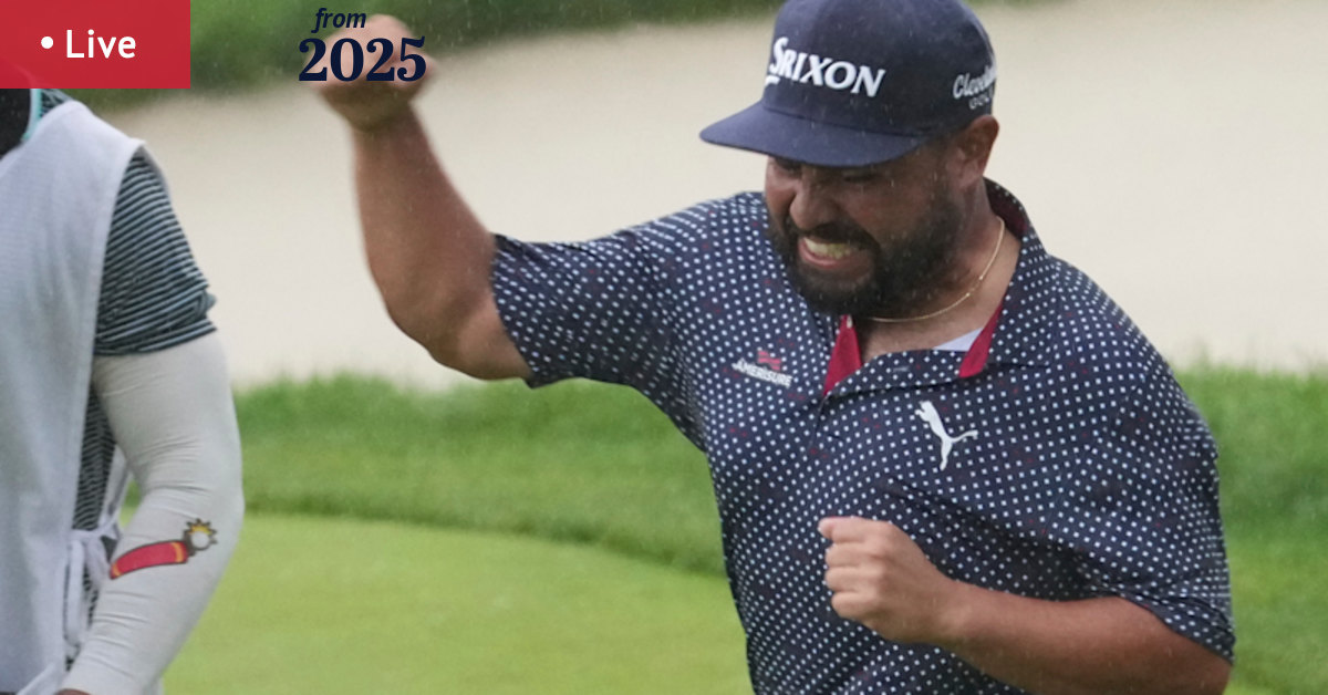 US Open golf final round: American J.J. Spaun wins US Open at Oakmont ...