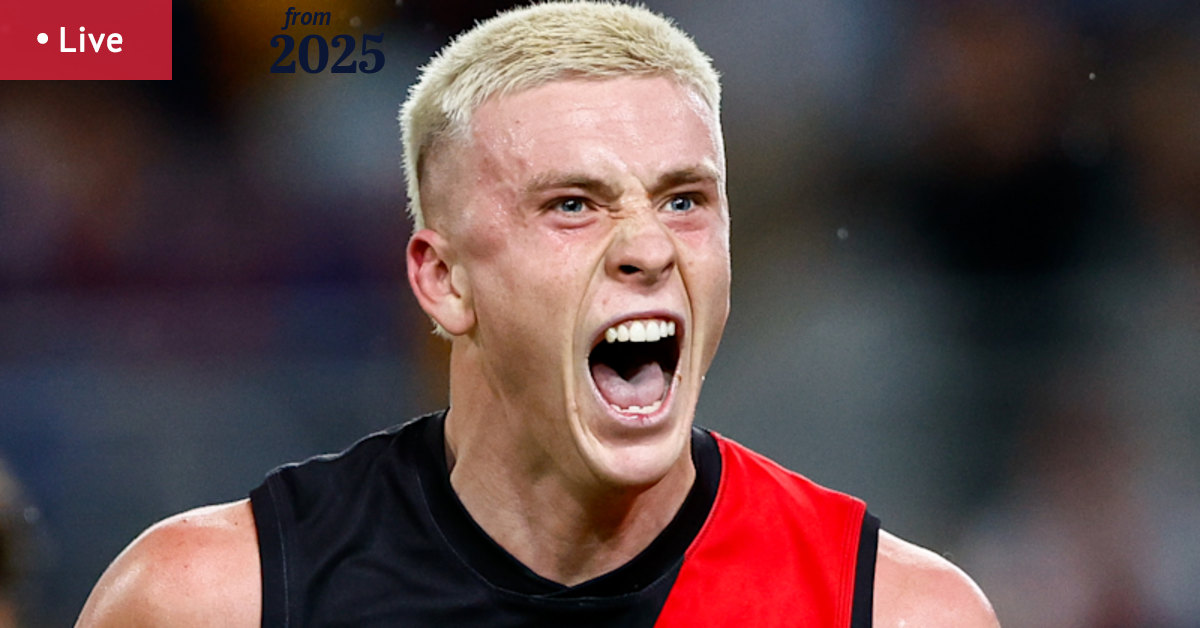 AFL 2025 round 12: Brisbane Lions v Essendon Bombers; Gabba; scores ...