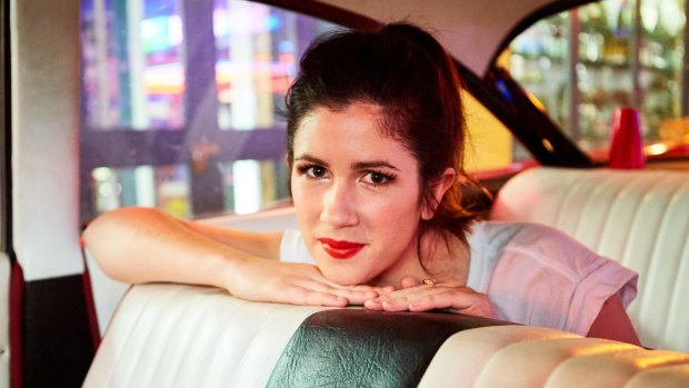 Becky Lucas sharpens her comedy chops after Twitter ban over PM