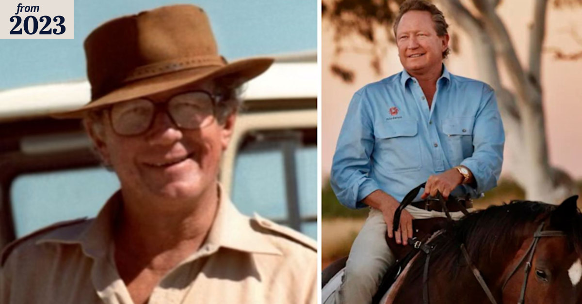 Andrew Forrest’s father Donald Forrest farewelled in mounted guard at ...
