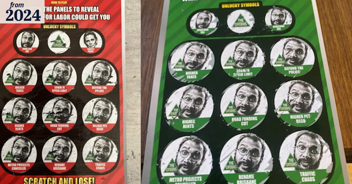 Greens leader urges any lawyers keen to help sue LNP over ‘scratchies ...