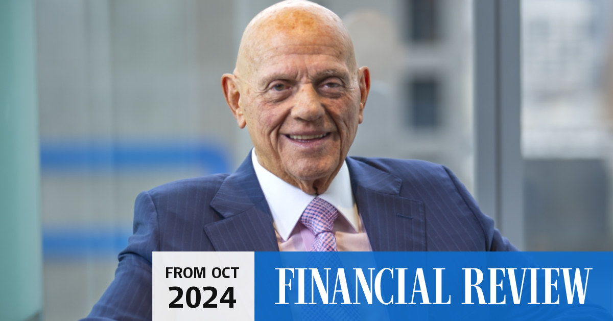 Solomon Lew reveals why he is so obsessed with Myer