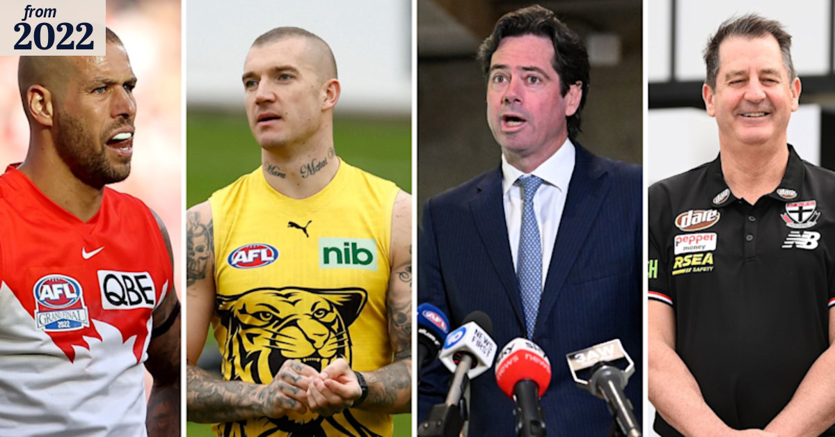 AFL 2023: The big issues for From Buddy to Dusty, to Gill and Voss, it ...