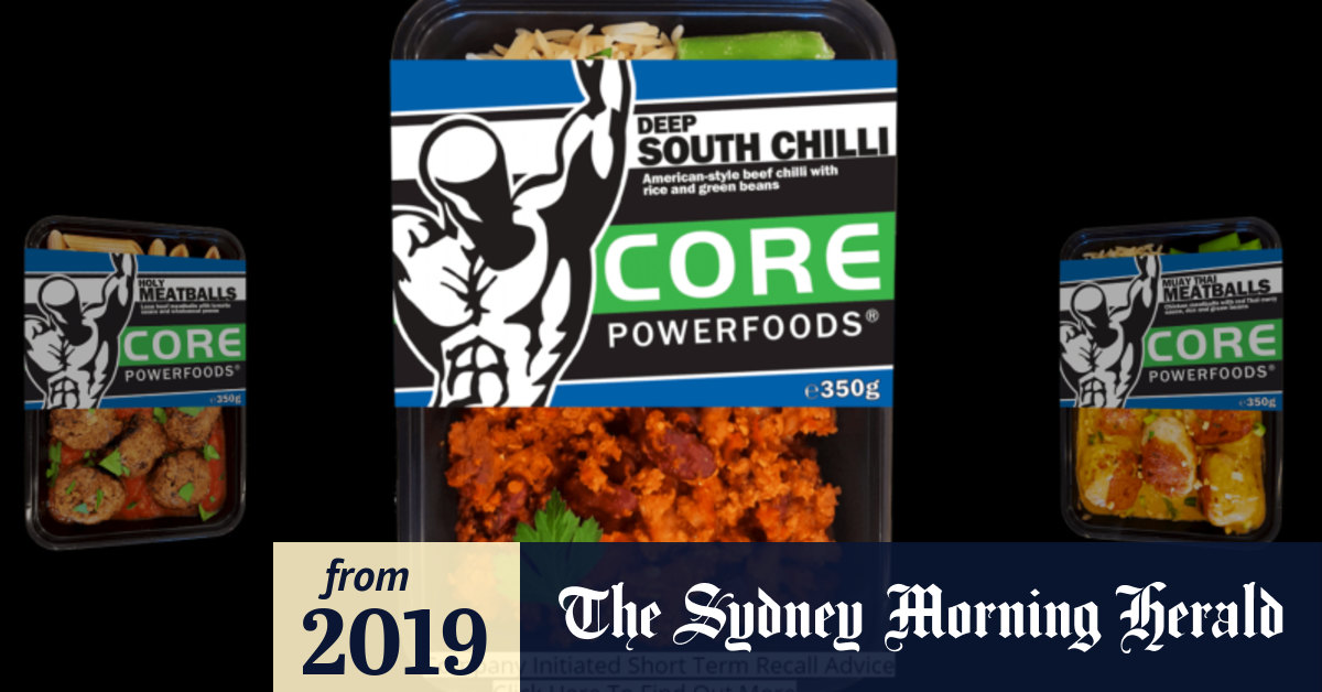 Salmonella link in Core Powerfoods frozen meals prompts nationwide recall