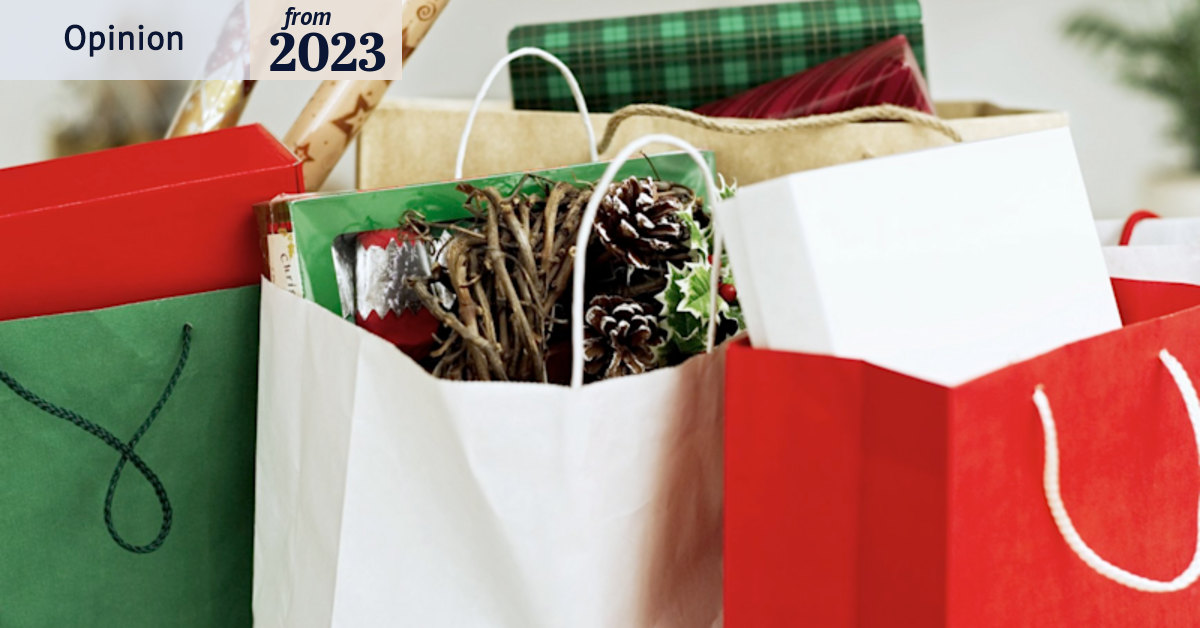 Christmas budgeting: Why you should downsize more than just your home ...