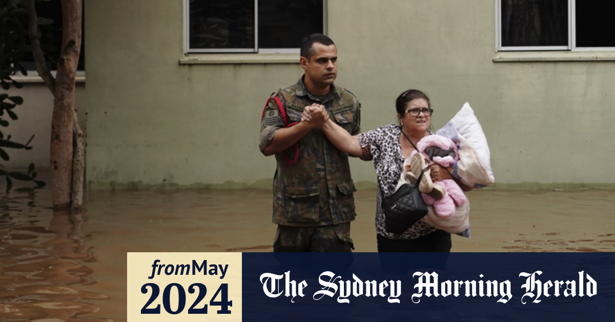 Brazil floods, worst in nation’s history, kill at least 57