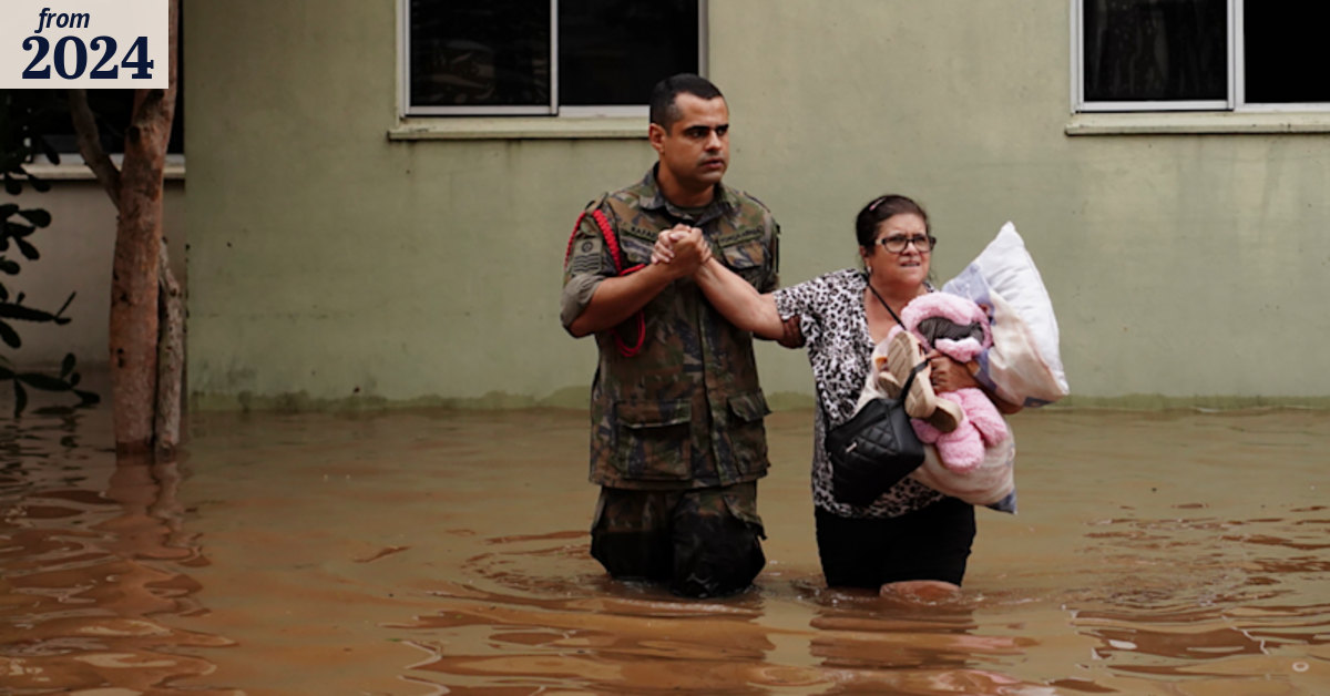 Brazil floods, worst in nation’s history, kill at least 57