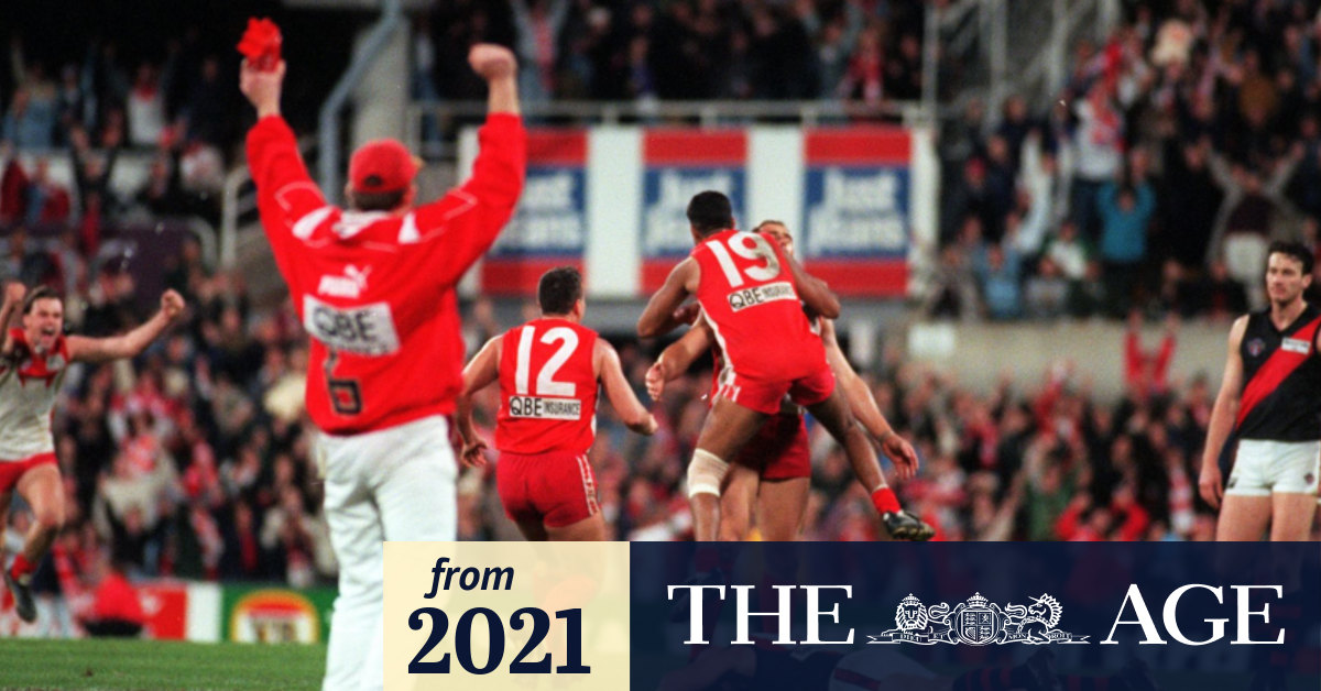 From the Archives, 1996: Swans snatch victory from Bombers in dying ...