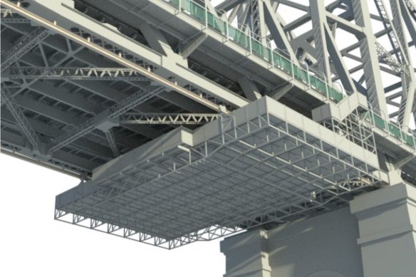 Story Bridge alteration to get maintenance rolling