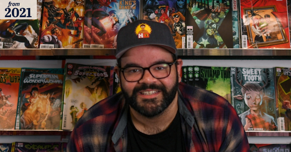 The self-confessed nerd on a mission to make comics more deadly