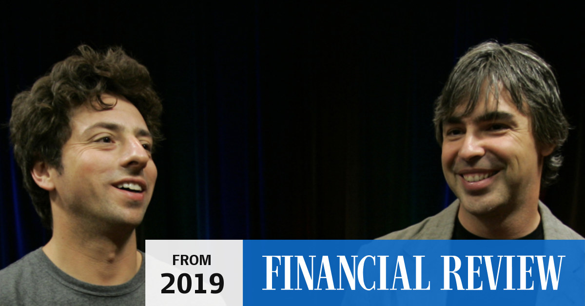 Google co-founders step down as executives of parent Alphabet