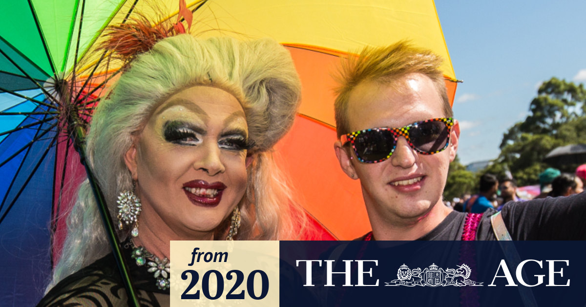 Rain plus sunshine equals a rainbow of joy at 2020 Pride March