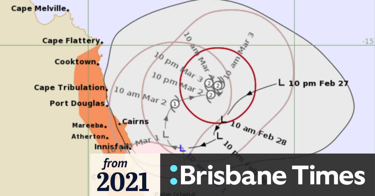 Tropical cyclone could reach within 100km of north Queensland coast