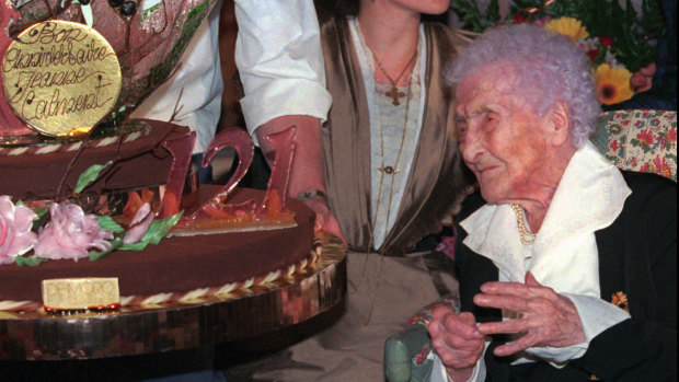 Jeanne Louise Calment, the 'world's oldest woman' may have been lying about her age before she ...