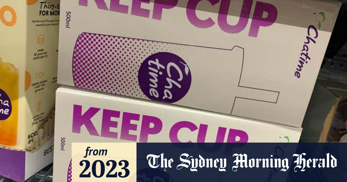 Chatime reusable cups binned after KeepCup sues for trademark infringement