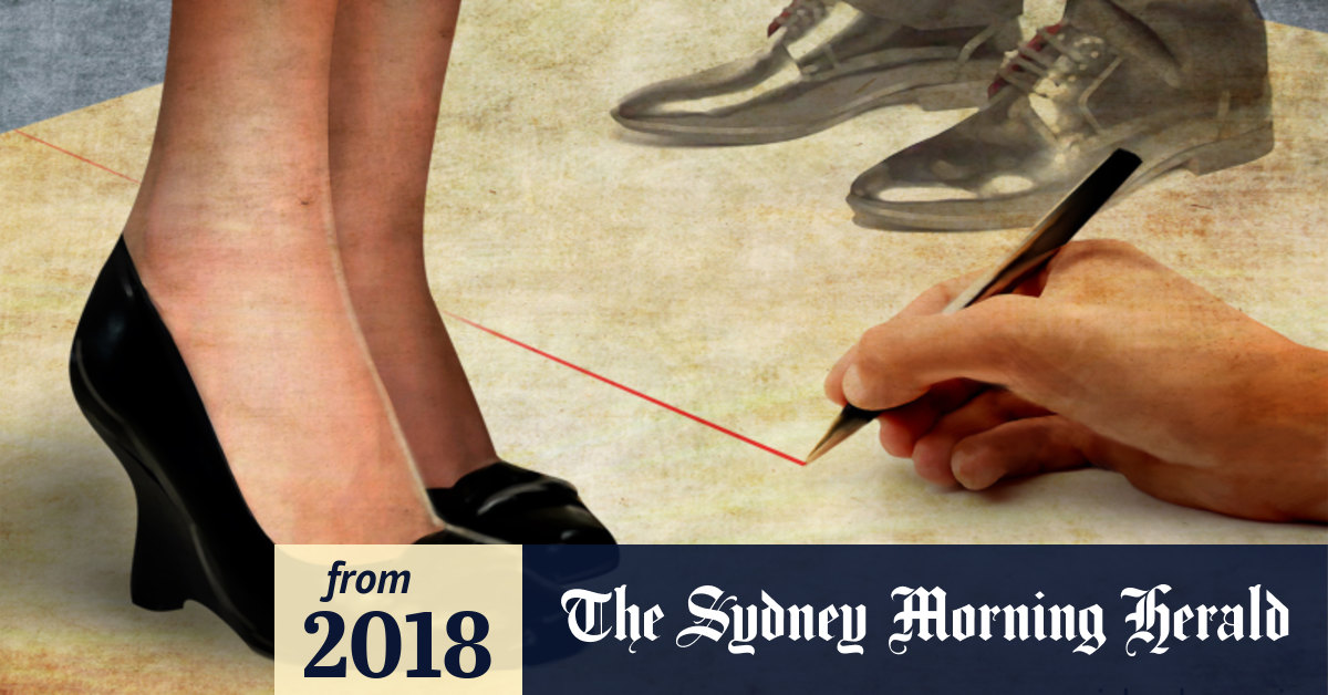 When is touching someone in the office inappropriate?