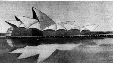 From the Archives, 1957: Utzon's design wins Opera House contest
