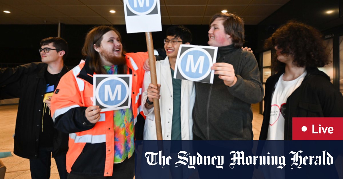 Sydney Metro opening LIVE updates: Chatswood to Sydenham extension ...