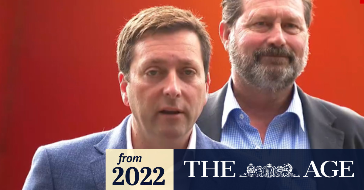 Matthew Guy to hand Mitch Catlin proposed contract documents to ...