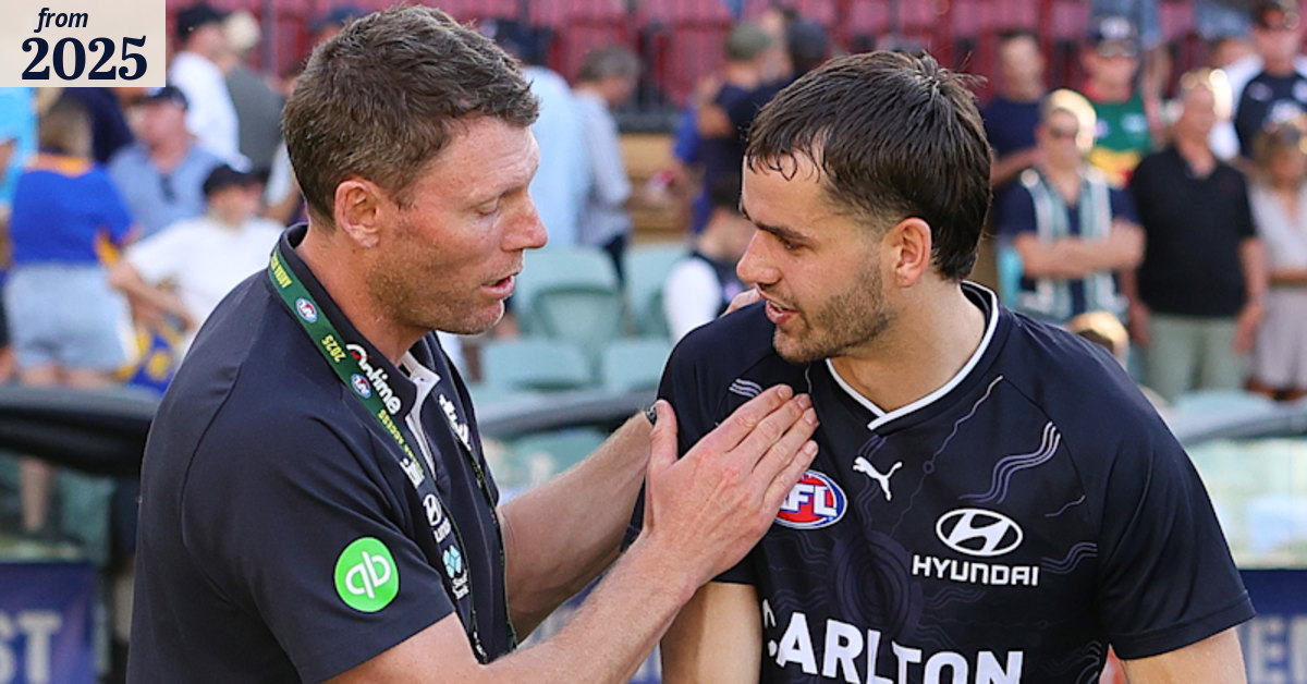 AFL 2025: Melbourne Demons coach Simon Goodwin embraces change against ...