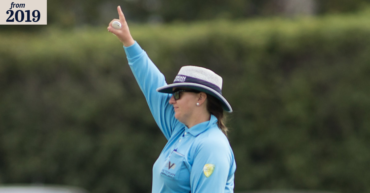 From master chef to master umpire: McCabe makes her mark