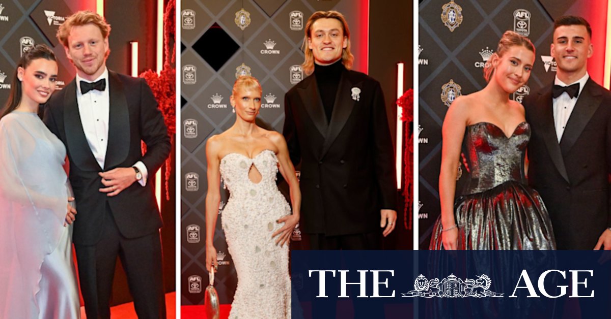 Brownlow Medal red carpet best dressed: Darcy Moore’s girlfriend Dee ...