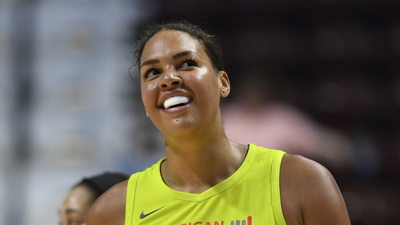 Liz Cambage back running ahead of WNBA but team future remains unclear