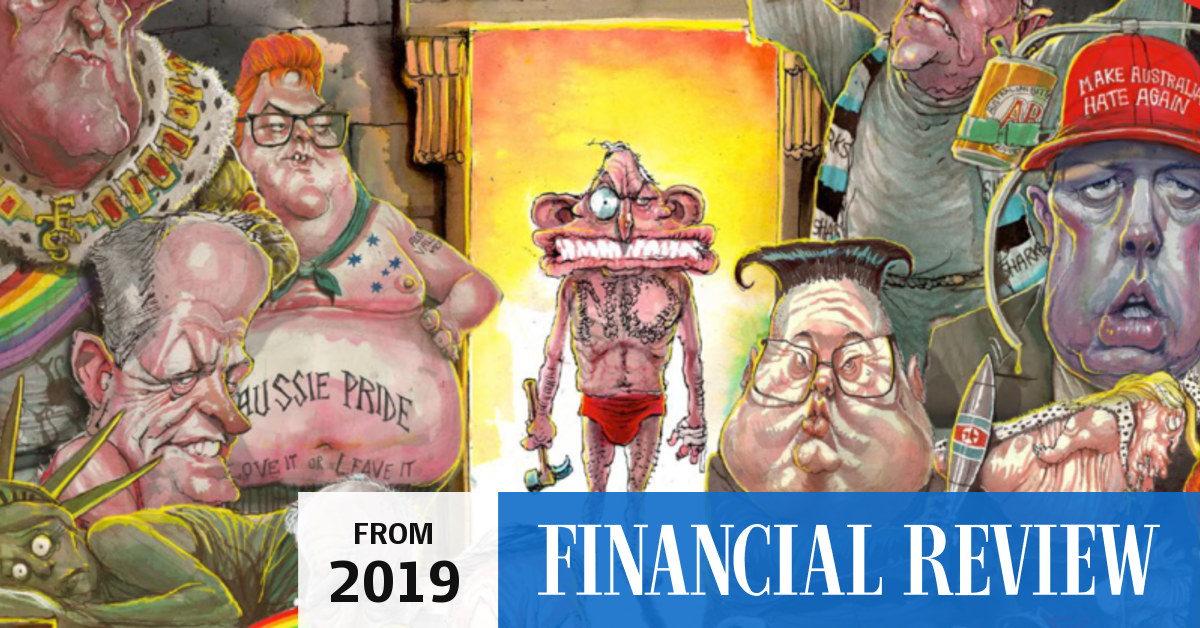 The fearless and fun cartoonery of David Rowe