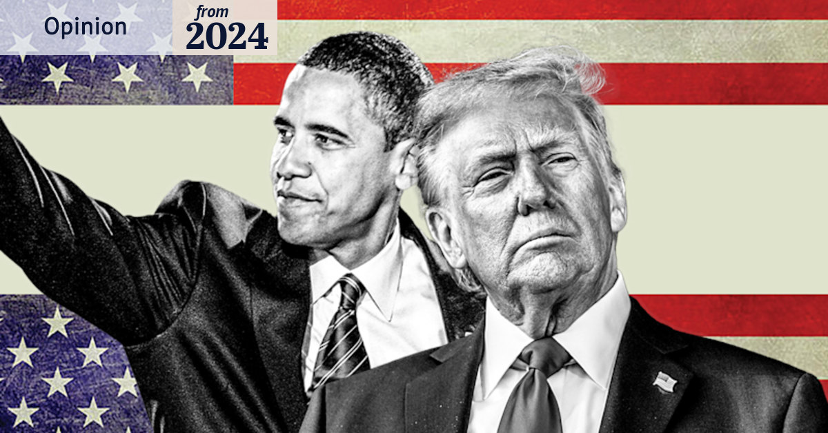 What the Trump and Obama campaigns had in common: hope, change and ...