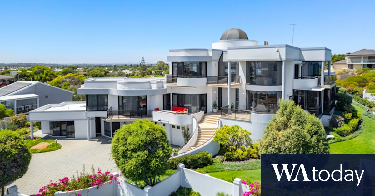 Inside the massive Perth beachside mansion that’s never been lived in