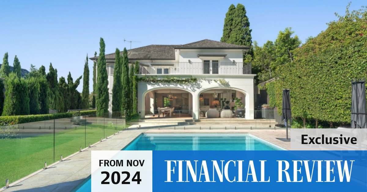Luxury Sydney property: Adam Blumenthal and Annabelle Shamir’s $42.5m ...