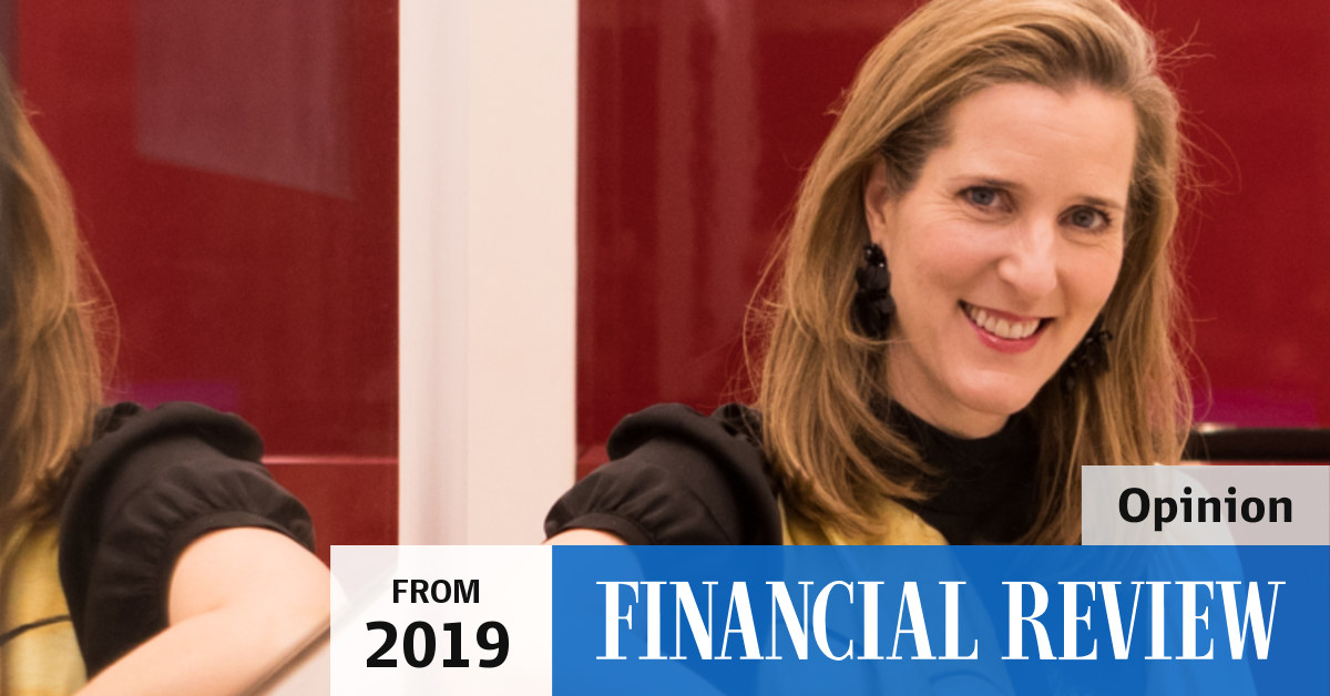 Women climb up only one side of the corporate ladder