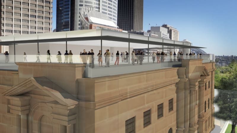 Rooftop restaurant for one of Sydney's most significant buildings