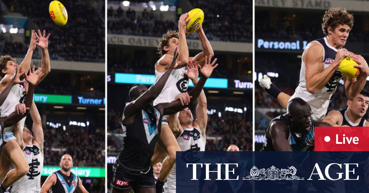 AFL 2024 round 12 LIVE updates: Port Adelaide Power v Carlton Blues ...
