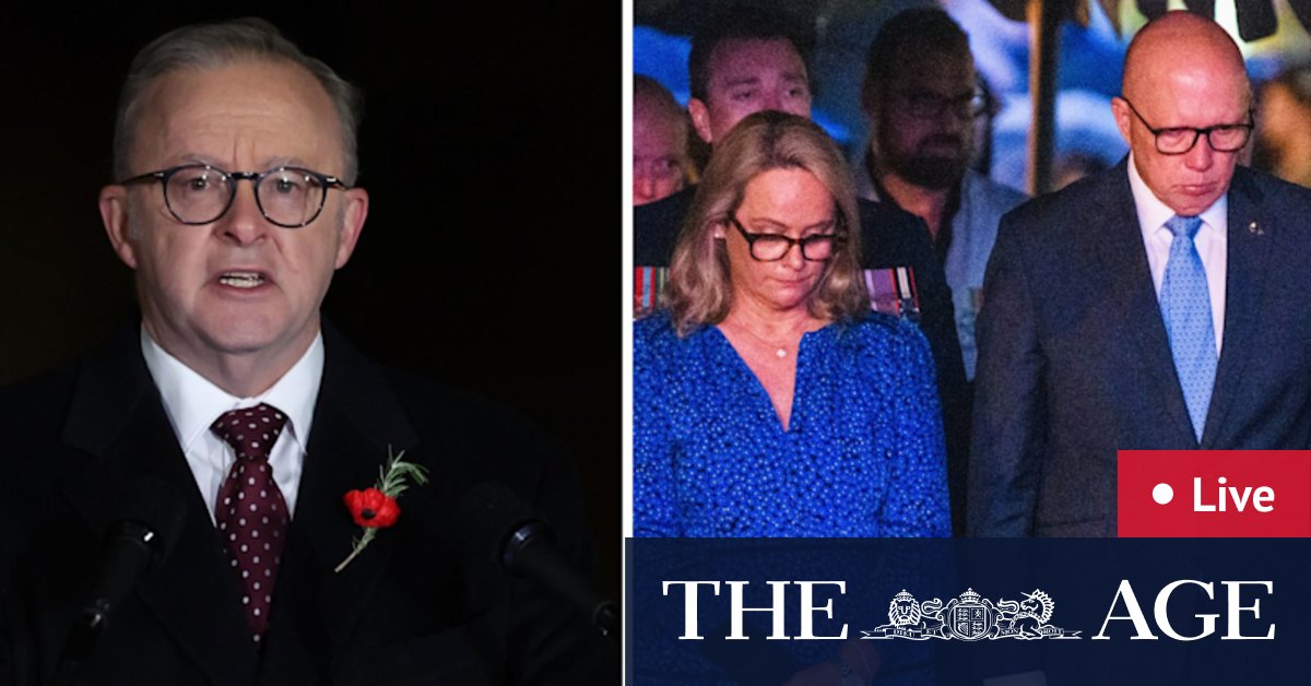 Melbourne Dawn Service Booed Amid Election Campaign – Archyde: Latest ...