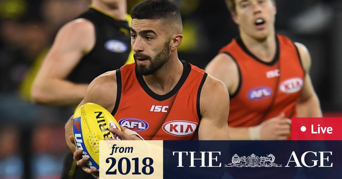 Live AFL Scores: Richmond Tigers v Essendon Bombers