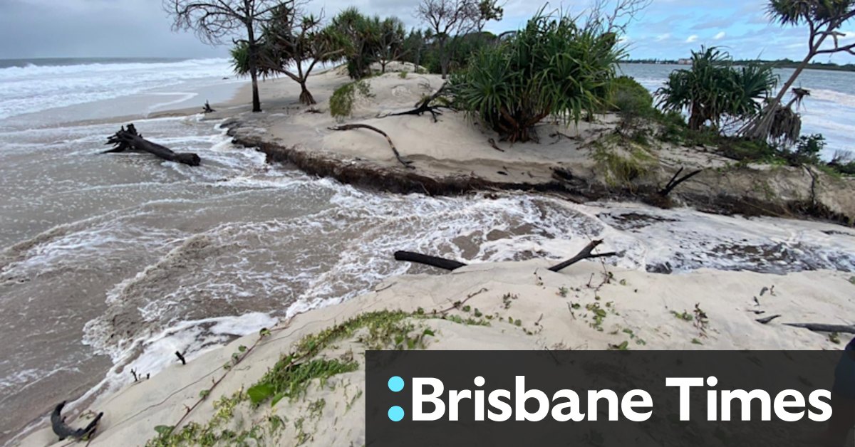 Bribie Island report blames human activity for accelerating erosion