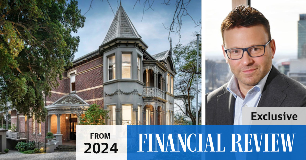 MaxCap boss Wayne Lasky relists landmark Prahran mansion with $1m discount