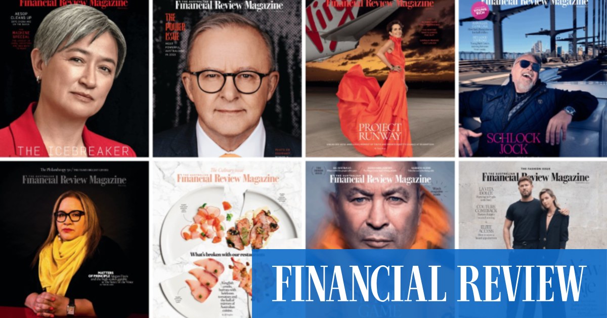 Ten top AFR Magazine reads in 2023: from Jayne Hrdlicka to Penny Wong ...