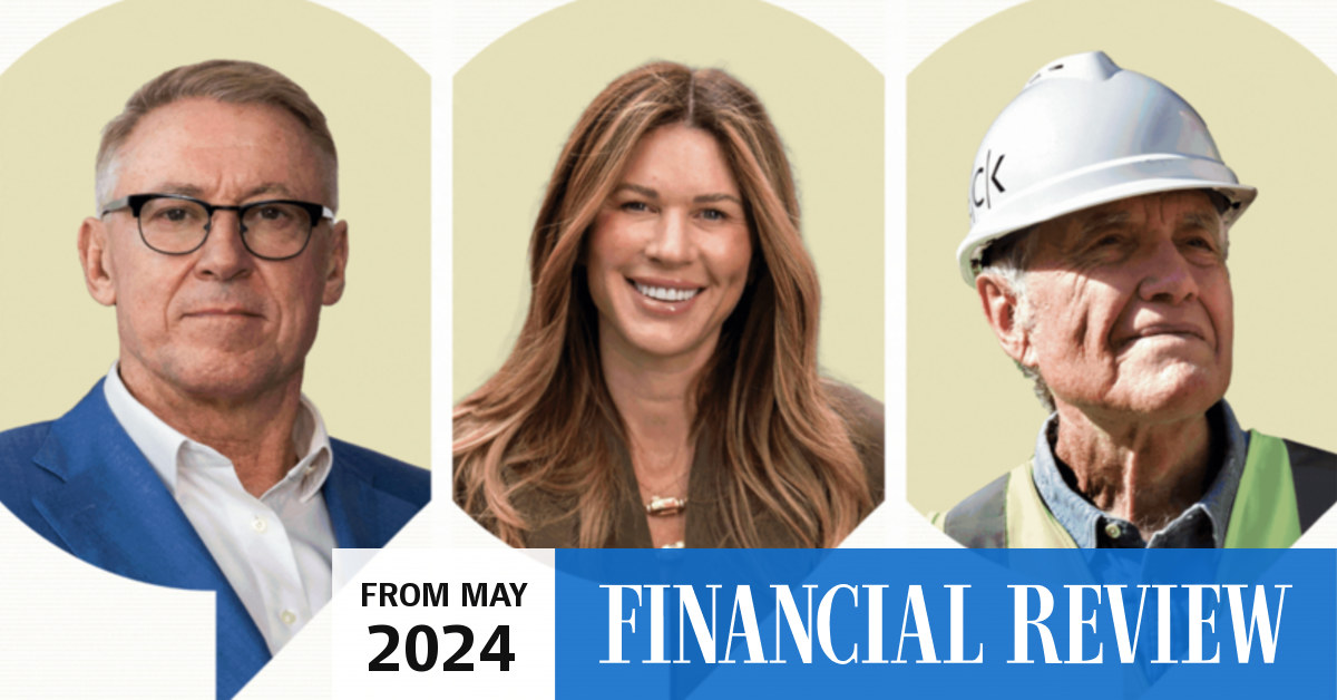 AFR Rich List 2024: What Australia’s richest people including Jack ...
